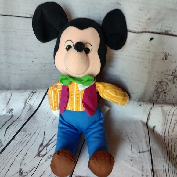 Knickerbocker | Toys | 98s Knickerbocker Mickey Mouse Soft Toy Walt ...